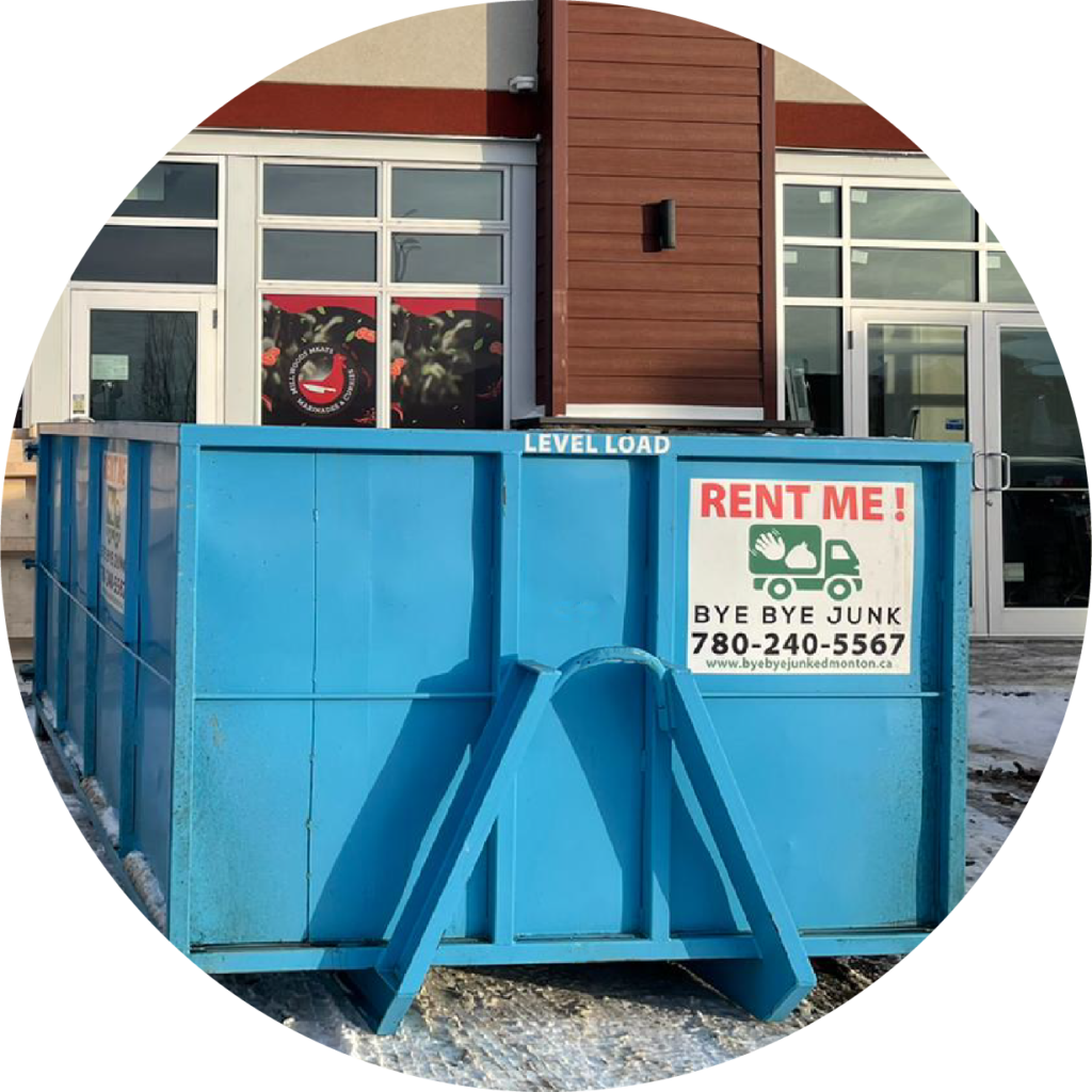 Bin Rental Edmonton | Affordable Waste Bin Rentals | Bye Bye Junk
